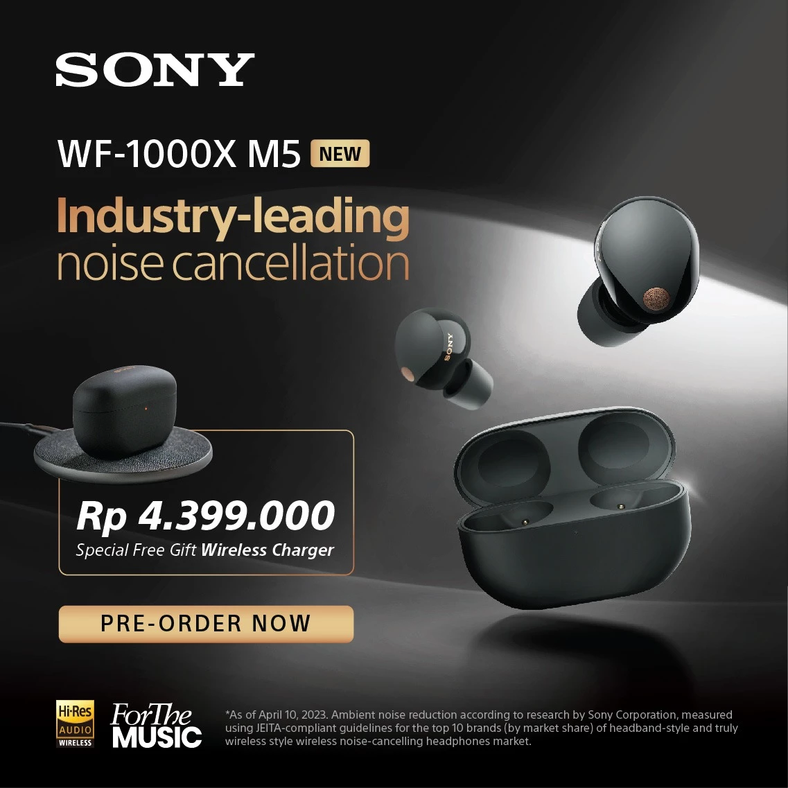 Sony WF-1000XM5 Bisa Kamu Pre Order di Sony Center, Hadir dengan ... Sony WF-1000XM5 Bisa Kamu Pre Order di Sony Center, Hadir dengan ...