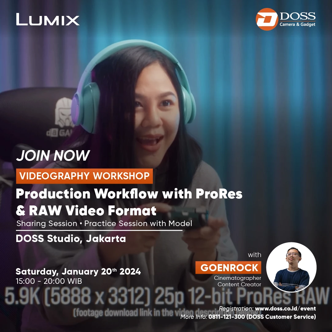 Production Workflow with ProRes & RAW Video Format with Goenrock ...